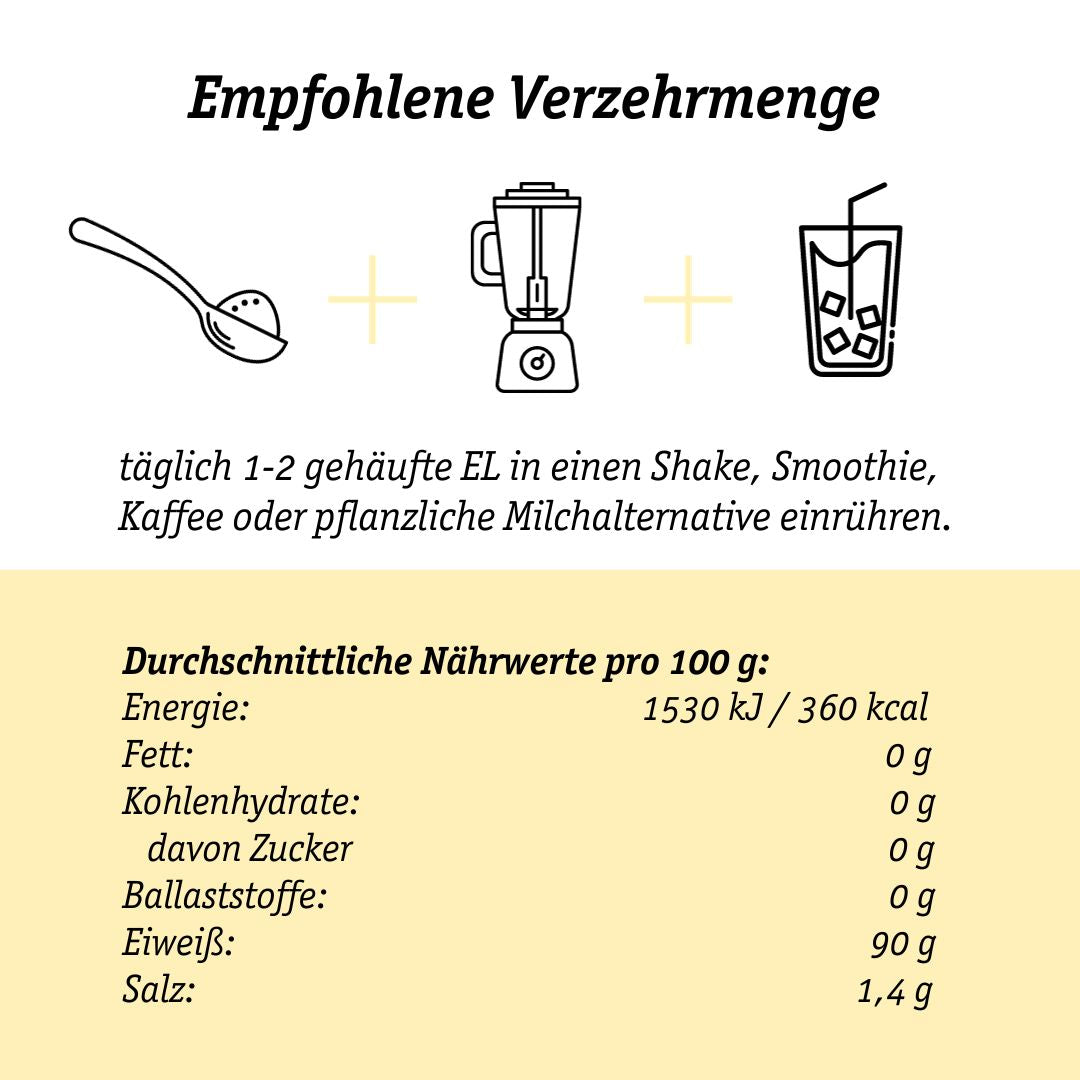 Collagen Pulver - Rind, neutral und pur – Organic Workout Online Shop