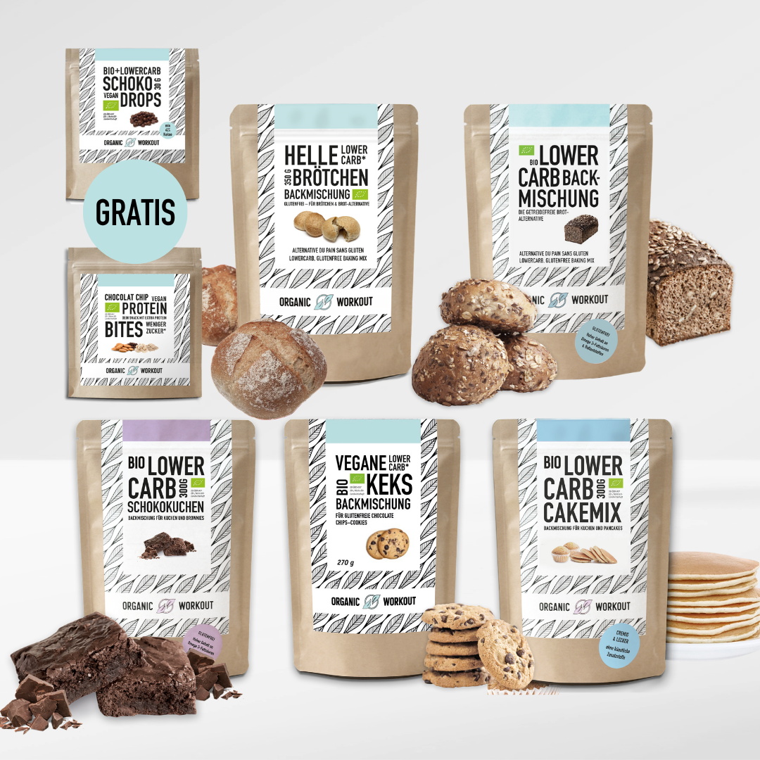 LOWER-CARB STARTER-SET - Gleich loslegen! – Organic Workout Online Shop